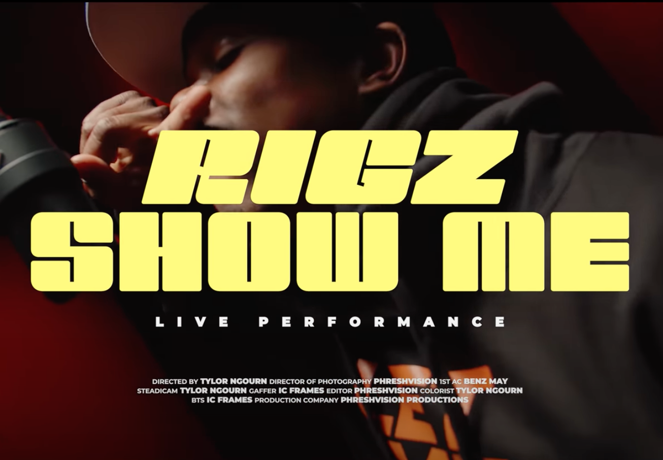 Rigz « Show Me » (prod by Chup) (live performance) « Freshnewsbysteph